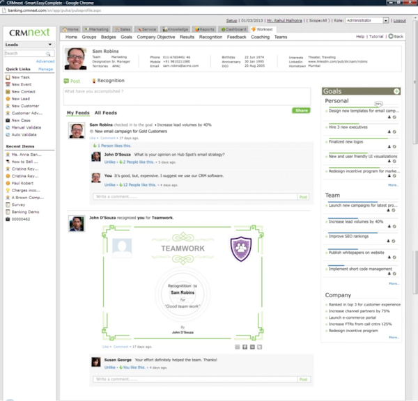 CRMnext Reviews, Demo & Pricing - 2022
