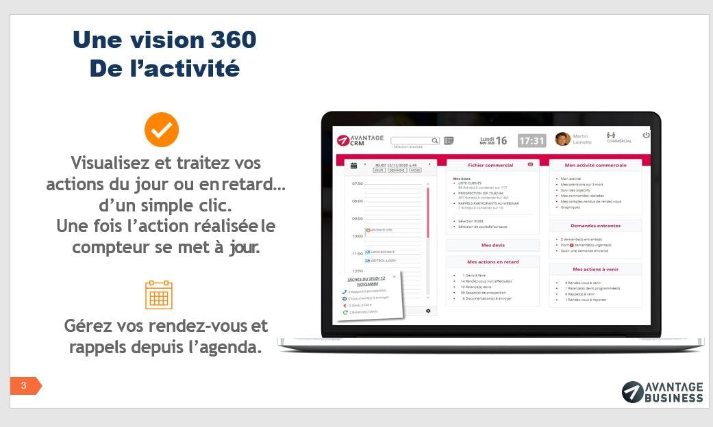 Avantage Business - Avis, notes, prix et abonnements - Capterra France 2023