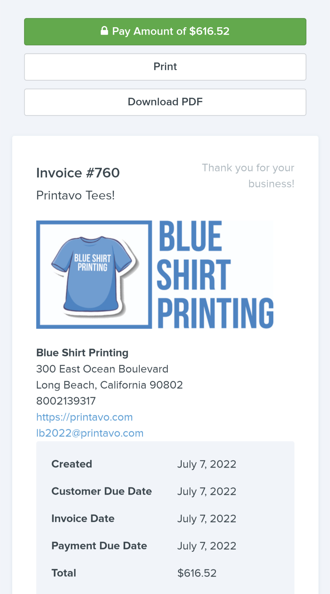 Printavo - Opiniones, precios y características - Capterra España 2025