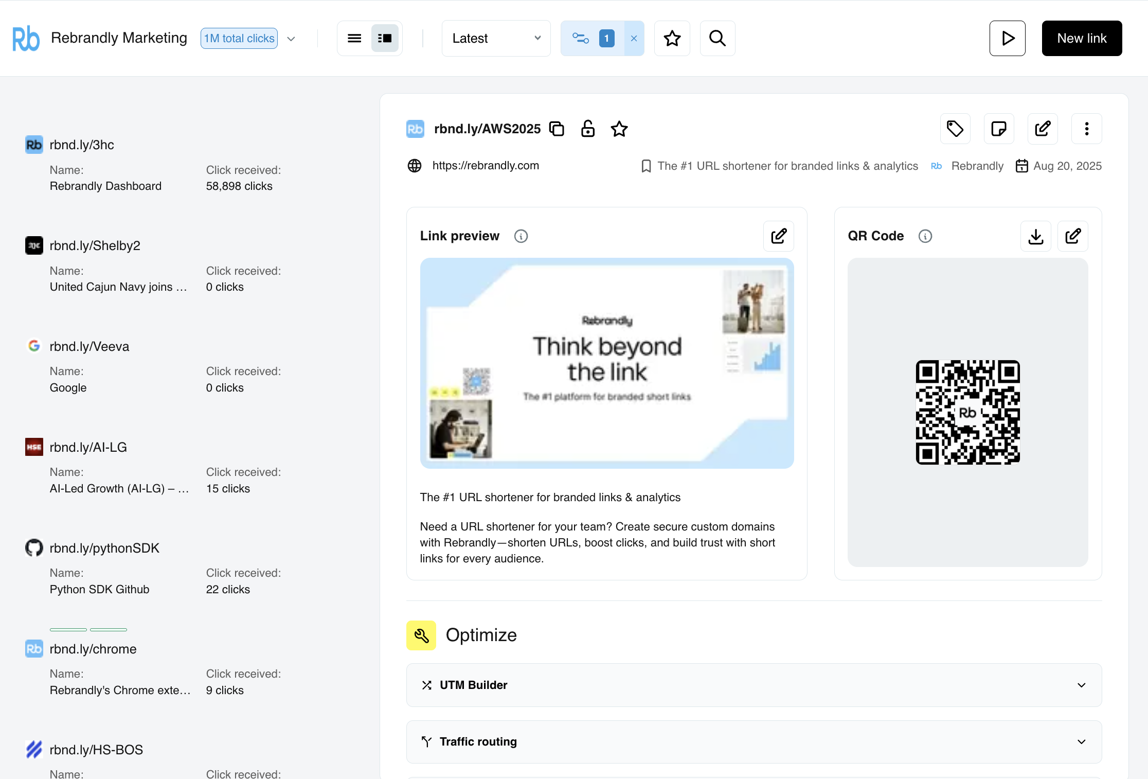 Rebrandly - Opiniones, precios y características - Capterra España 2025