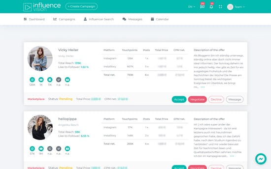 influence.vision Reviews, Cost & Features | GetApp Australia 2025
