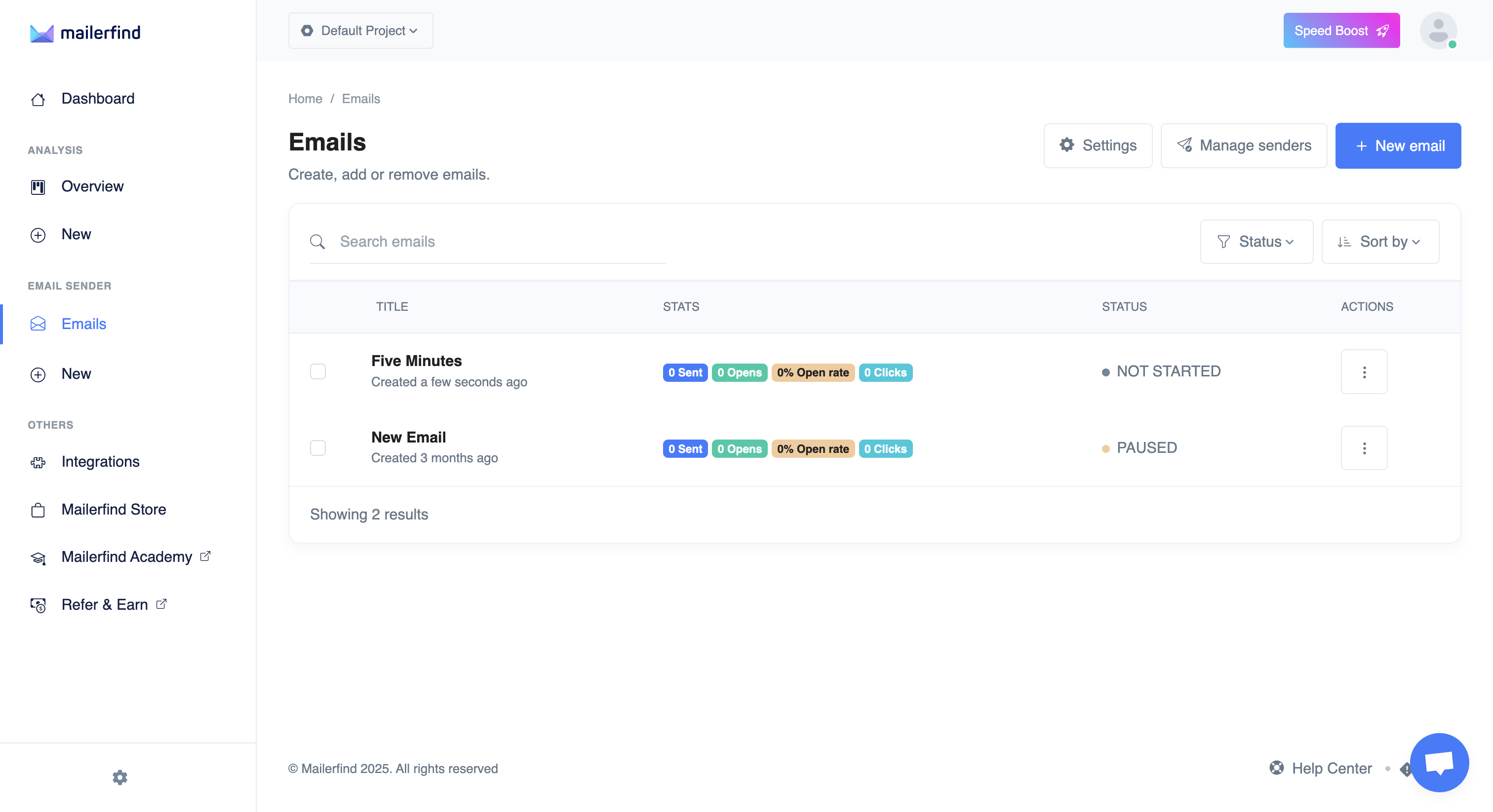 MailerFind: precios, funciones y opiniones | GetApp Chile 2026