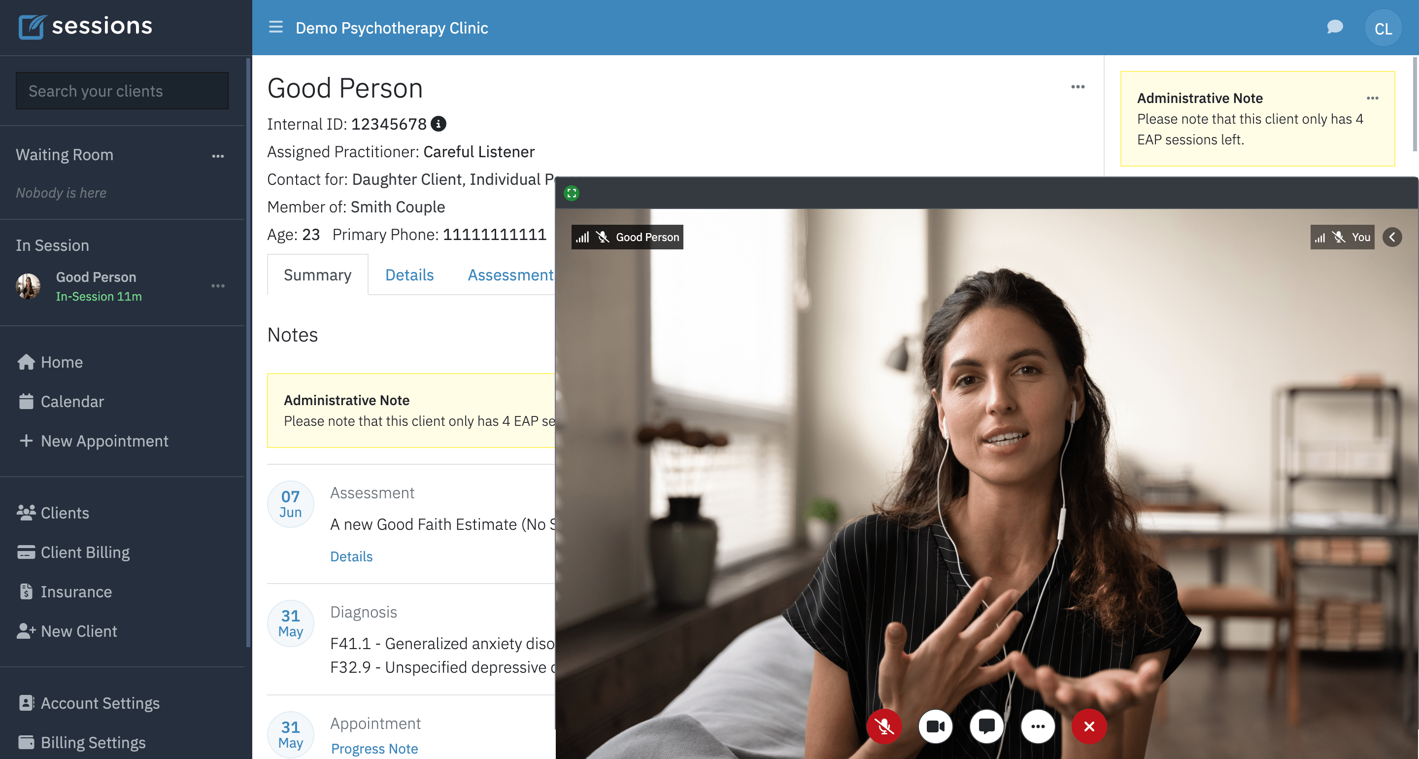 Sessions Health Pricing, Alternatives & More 2025 | Capterra