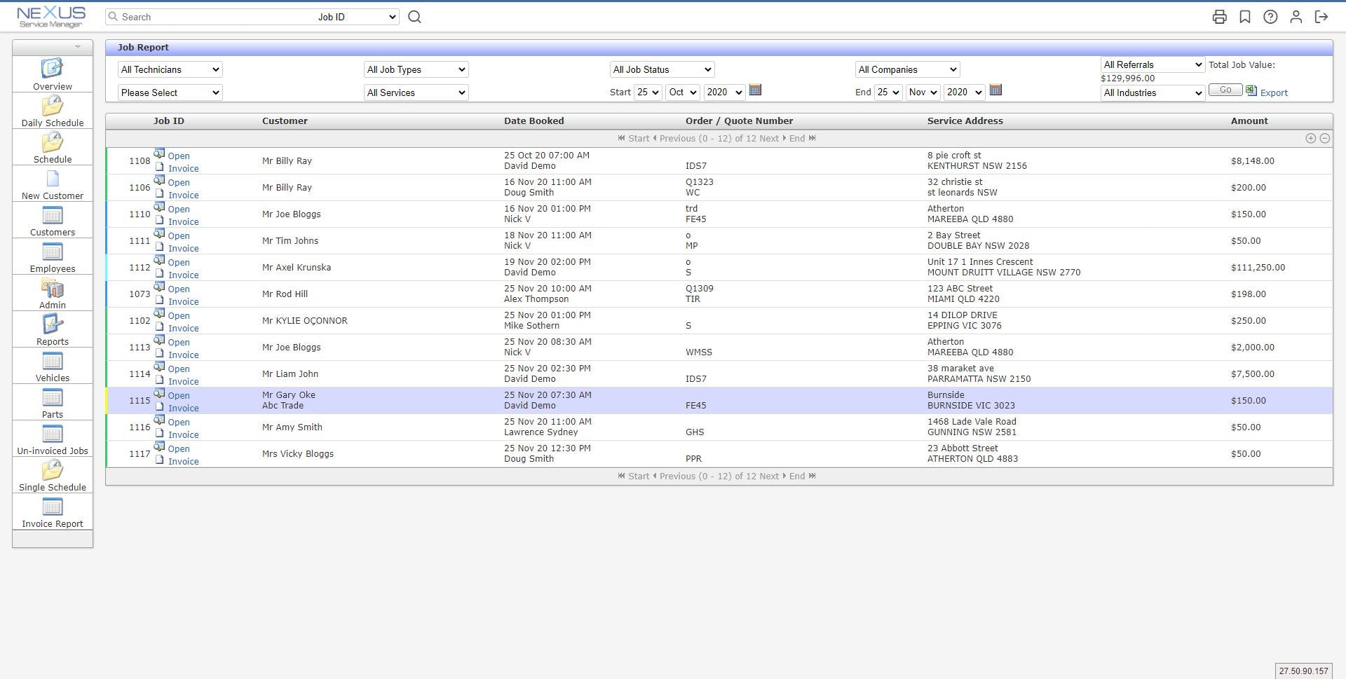 Nexus Service Manager | Reviews, Pricing & Demos - SoftwareAdvice AU