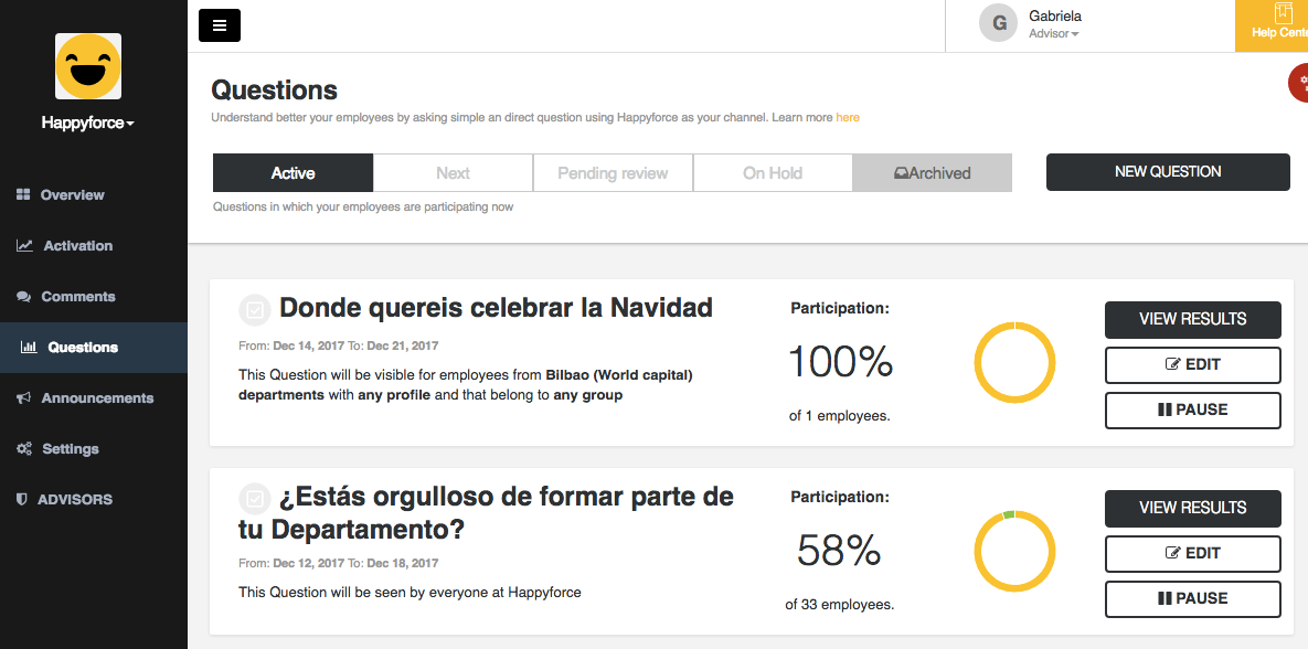 Happyforce: precios, funciones y opiniones | GetApp Chile 2025