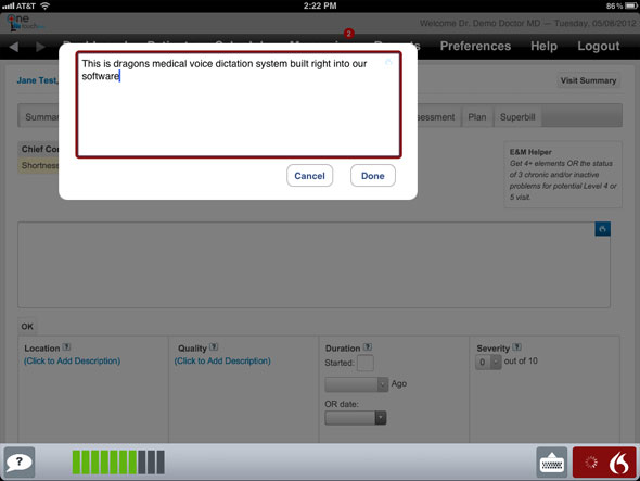 One Touch EMR Software - 2025 Reviews, Pricing & Demo