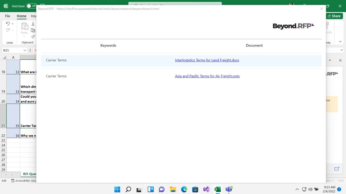 Beyond.RFP Software - 2025 Reviews, Pricing & Demo