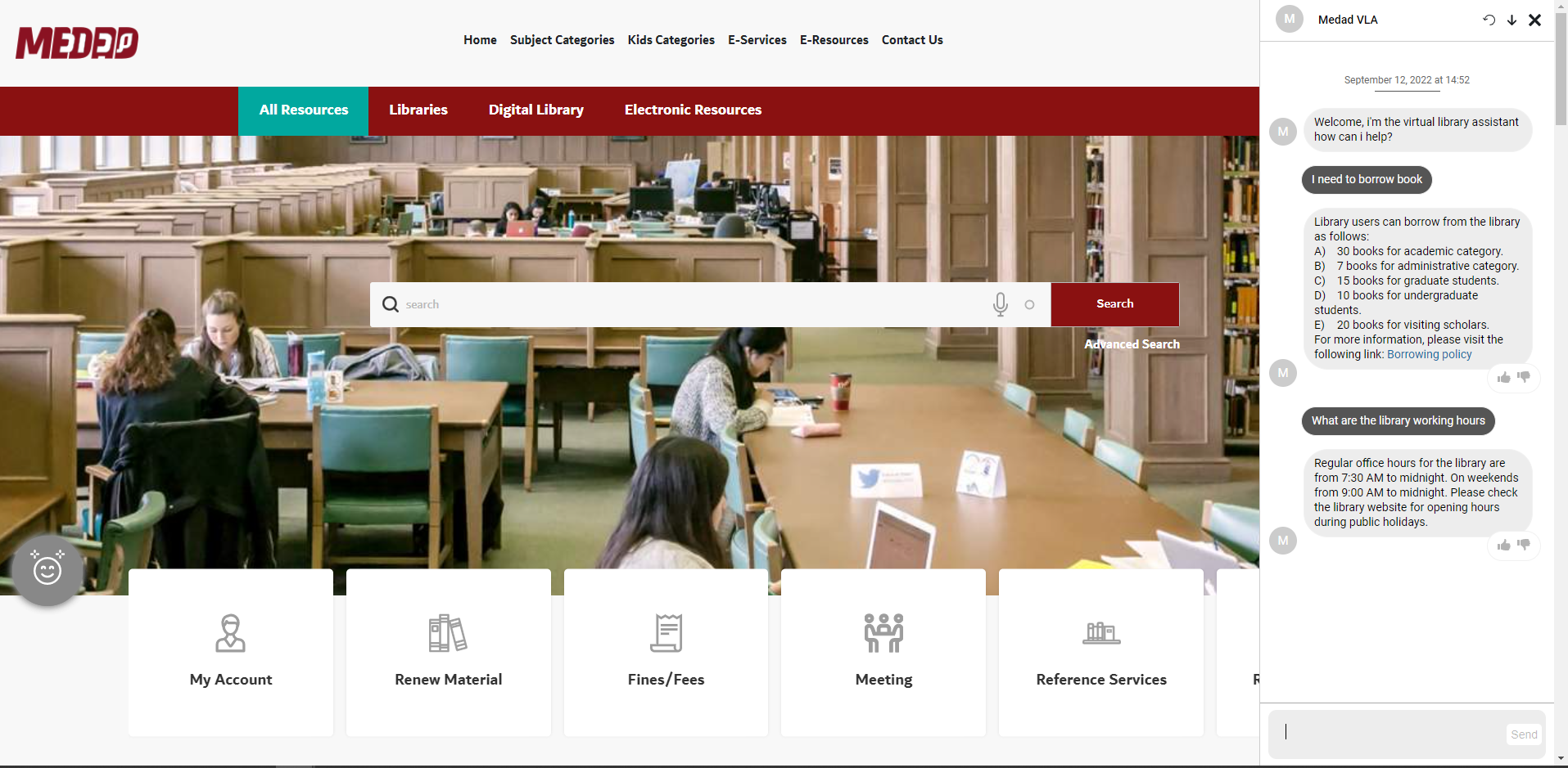 MEDAD Library Services Platform Software - 2024 Reviews, Pricing & Demo