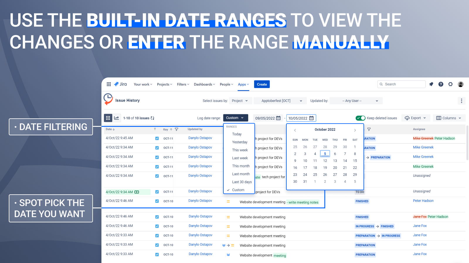Issue History for Jira Reviews, Cost & Features | GetApp Australia 2025