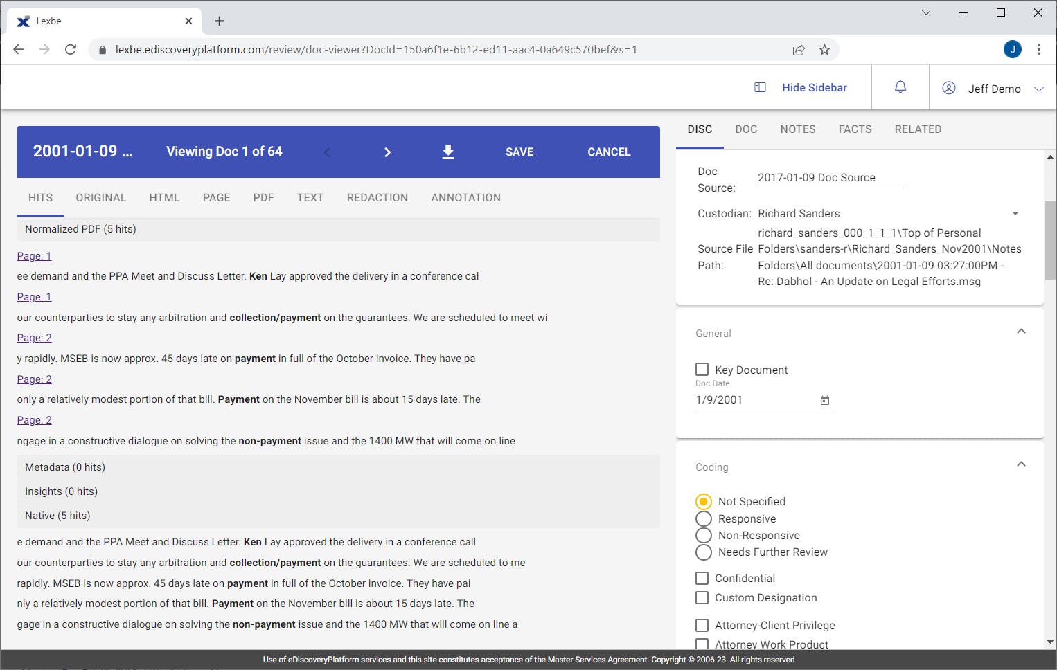 Lexbe eDiscovery Platform Reviews, Pricing & Ratings | GetApp NZ 2023