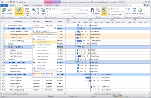 ConceptDraw Project Reviews, Demo & Pricing - 2022