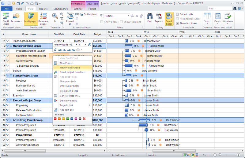 ConceptDraw PROJECT | Reviews, Pricing & Demos - SoftwareAdvice IE