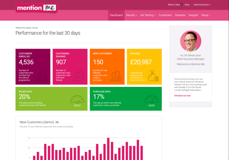 Mention Me Software - 2022 Reviews, Pricing & Demo