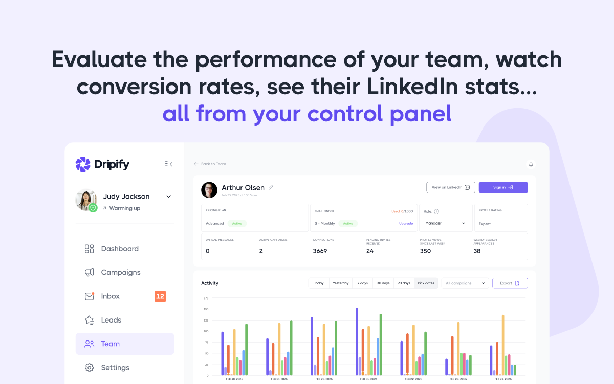 Dripify | Reviews, Pricing & Demos - SoftwareAdvice GB