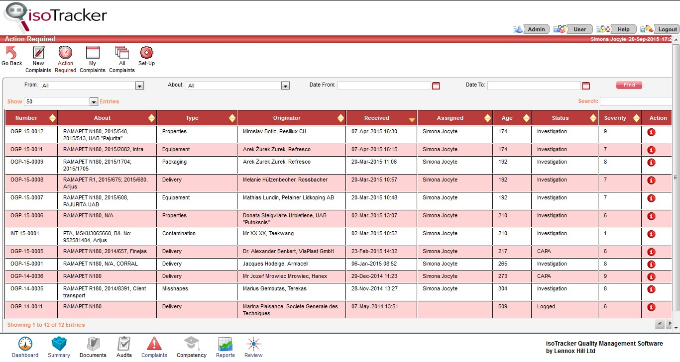 isoTracker QMS Software - 2025 Reviews, Pricing & Demo