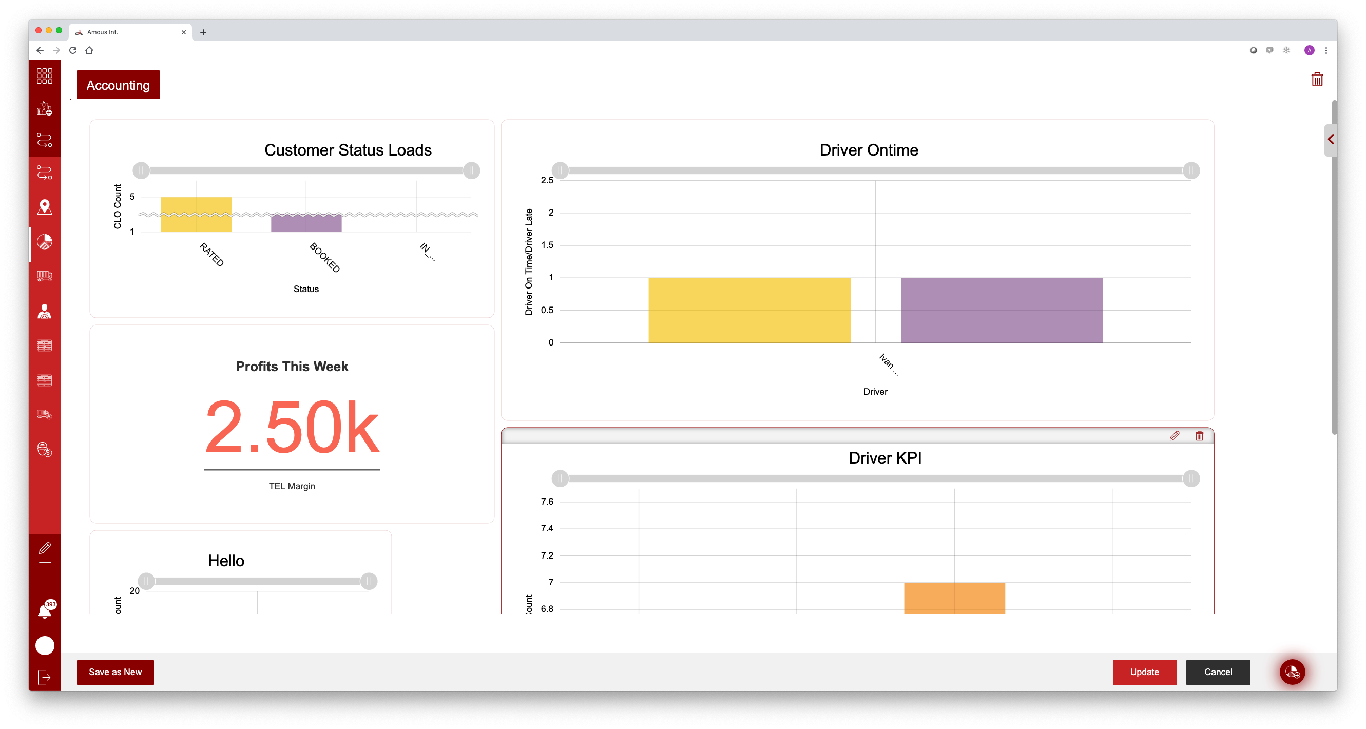 Amous TMS Software - 2025 Reviews, Pricing & Demo