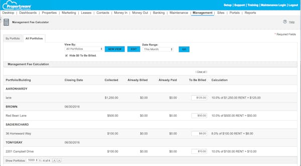 Propertyware Software Reviews, Demo & Pricing - 2021