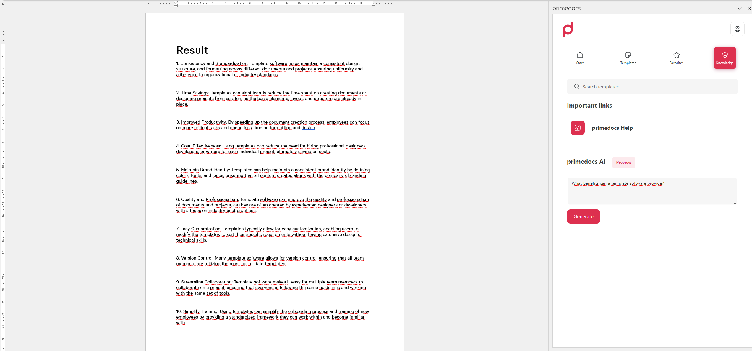 primedocs | Reviews, Pricing & Demos - SoftwareAdvice IE