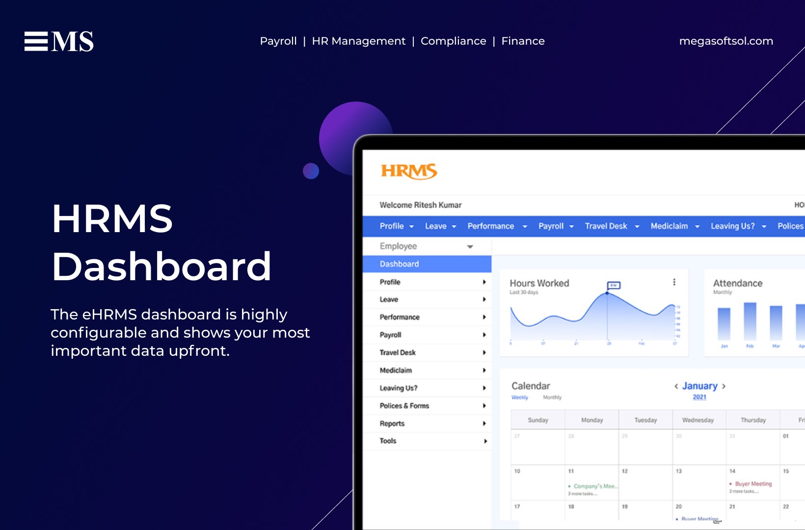 Megasoft eHRMS 2025 Pricing, Features, Reviews & Alternatives | GetApp