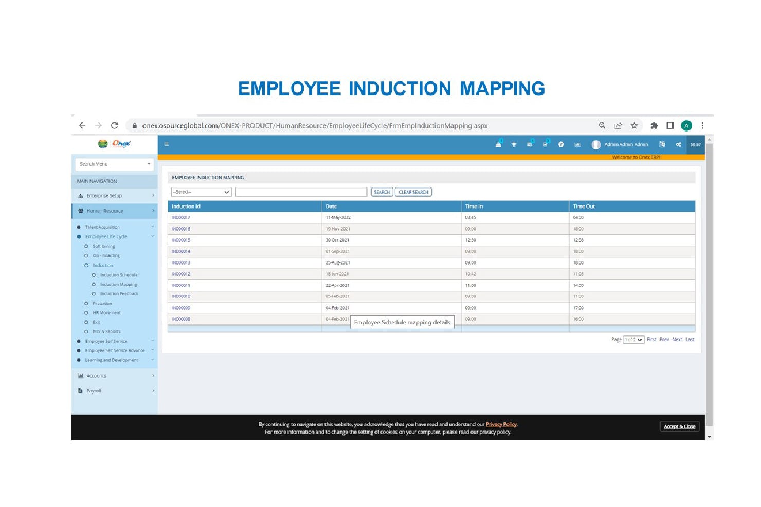 Onex HRMS | Reviews, Pricing & Demos - SoftwareAdvice IE
