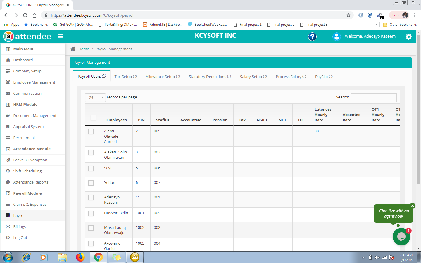 ATTendee HRM | Reviews, Pricing & Demos - SoftwareAdvice GB