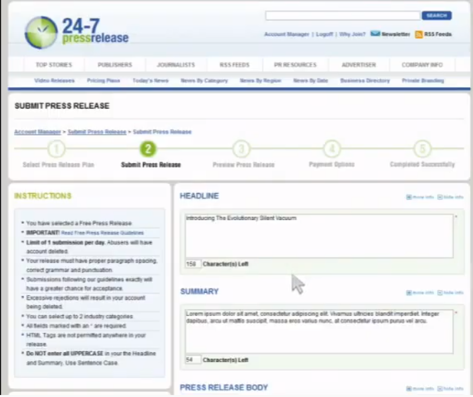 24-7 Press Release | Reviews, Pricing & Demos - SoftwareAdvice IE