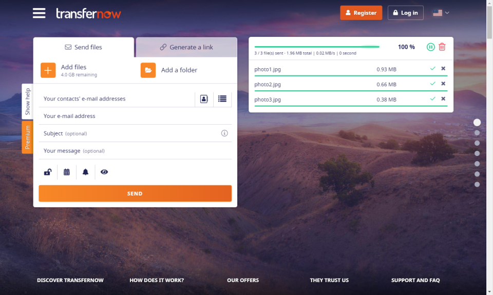 TransferNow - Opiniones, precios y características - Capterra España 2022