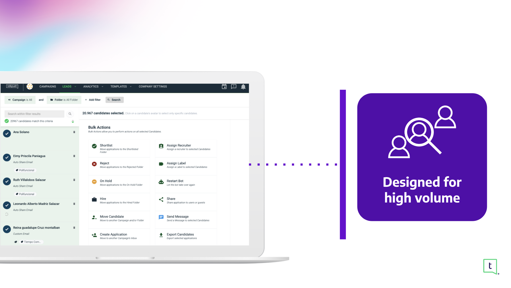Talkpush Pricing, Alternatives & More 2025 | Capterra