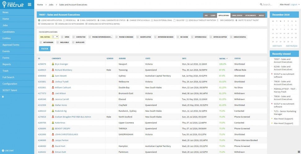 SCOUT Recruitment Software Software - 2024 Reviews, Pricing & Demo