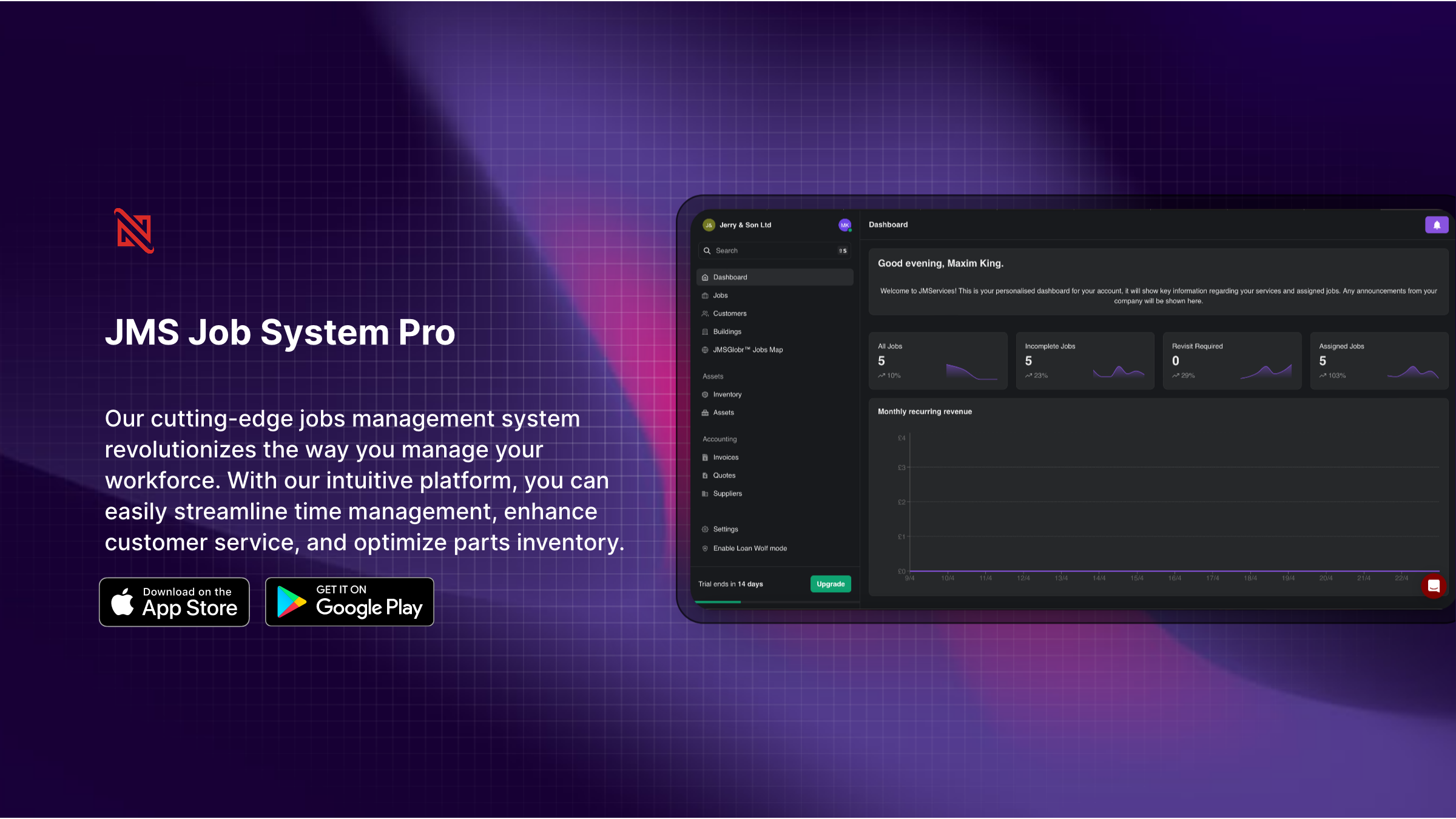 JMServices Job System Pro Software - 2025 Reviews, Pricing & Demo
