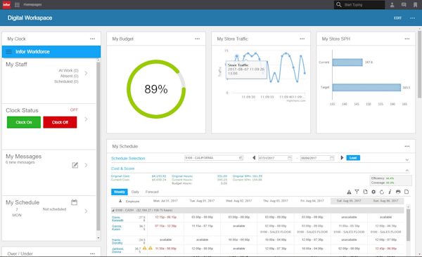 Infor HCM Reviews, Demo & Pricing - 2022