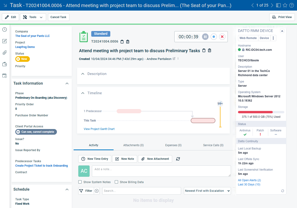 Autotask PSA | Reviews, Pricing & Demos - SoftwareAdvice AU
