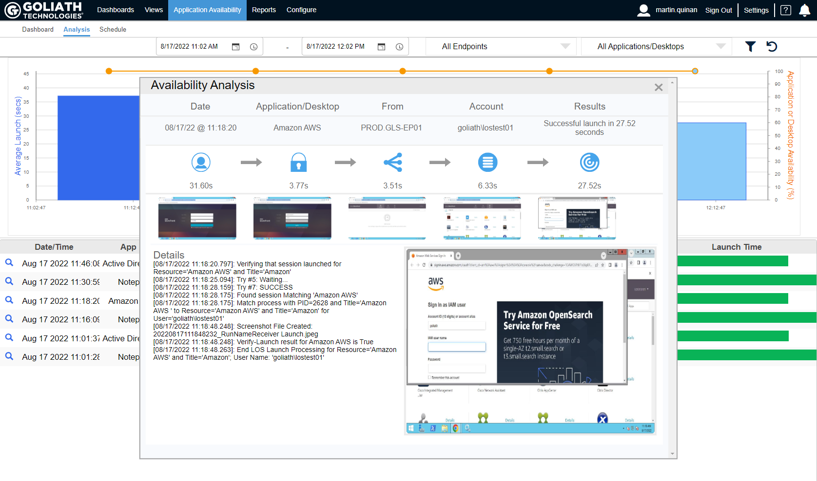 Goliath Application Availability Monitor Software - 2025 Reviews ...