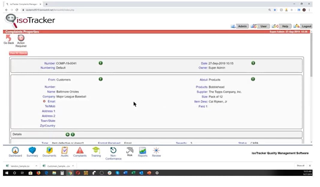 isoTracker Complaints Management | Reviews, Pricing & Demos ...