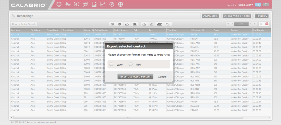 Calabrio Call Recording 2024 Pricing, Features, Reviews & Alternatives ...