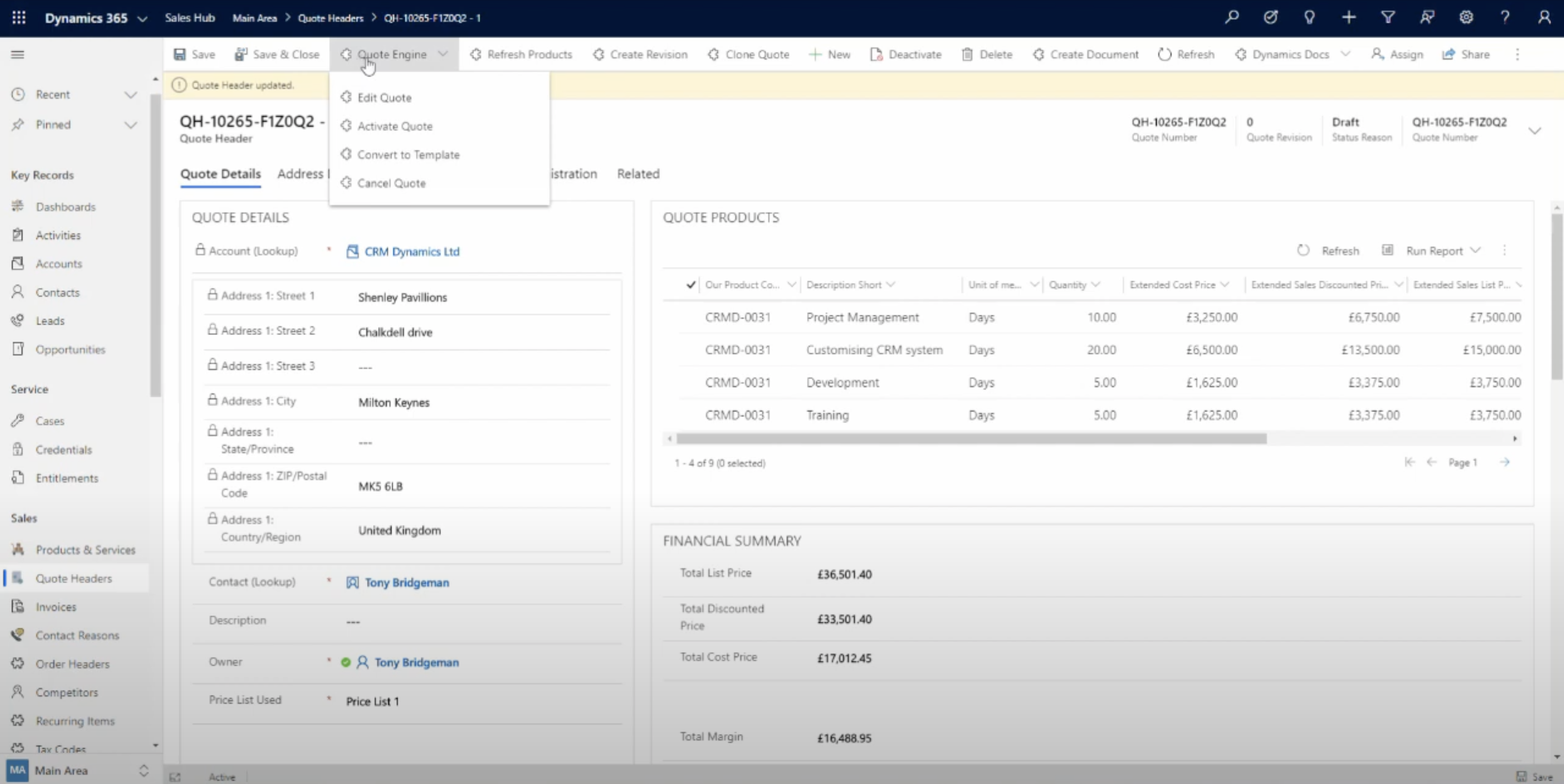 Quote Manager CPQ | Reviews, Pricing & Demos - SoftwareAdvice AU