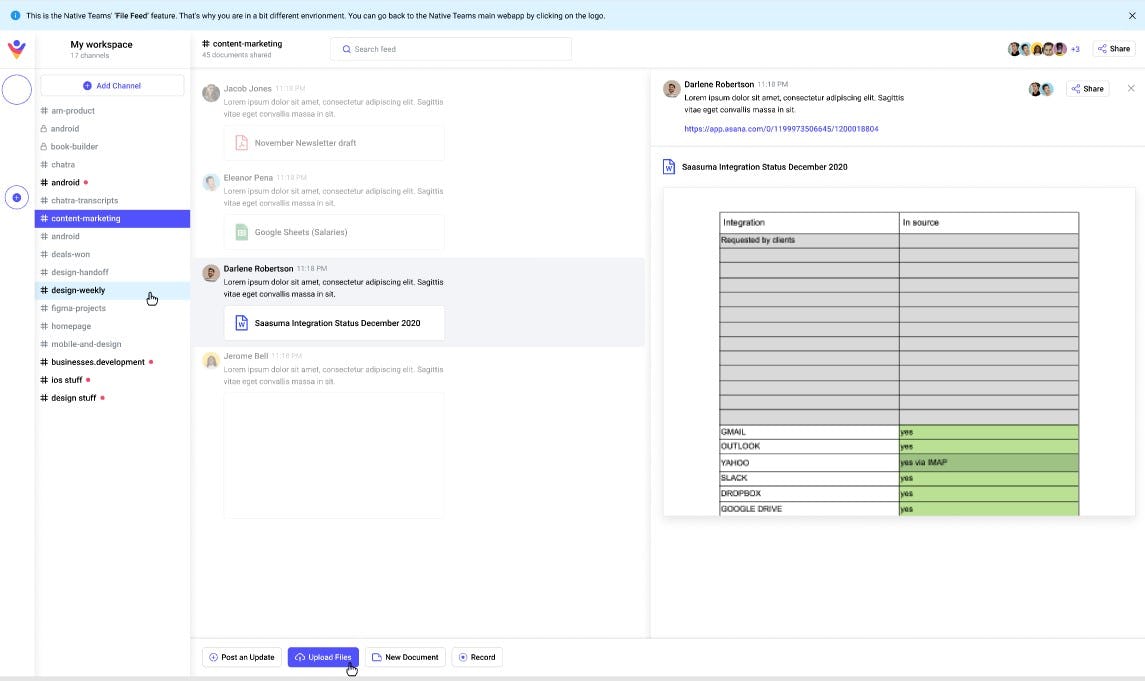 Native Teams Software - 2024 Reviews, Pricing & Demo