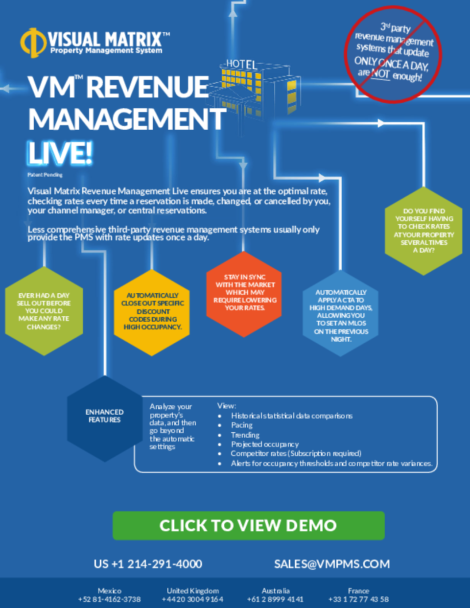 Visual Matrix PMS Pricing, Reviews & Features - Capterra Canada 2025
