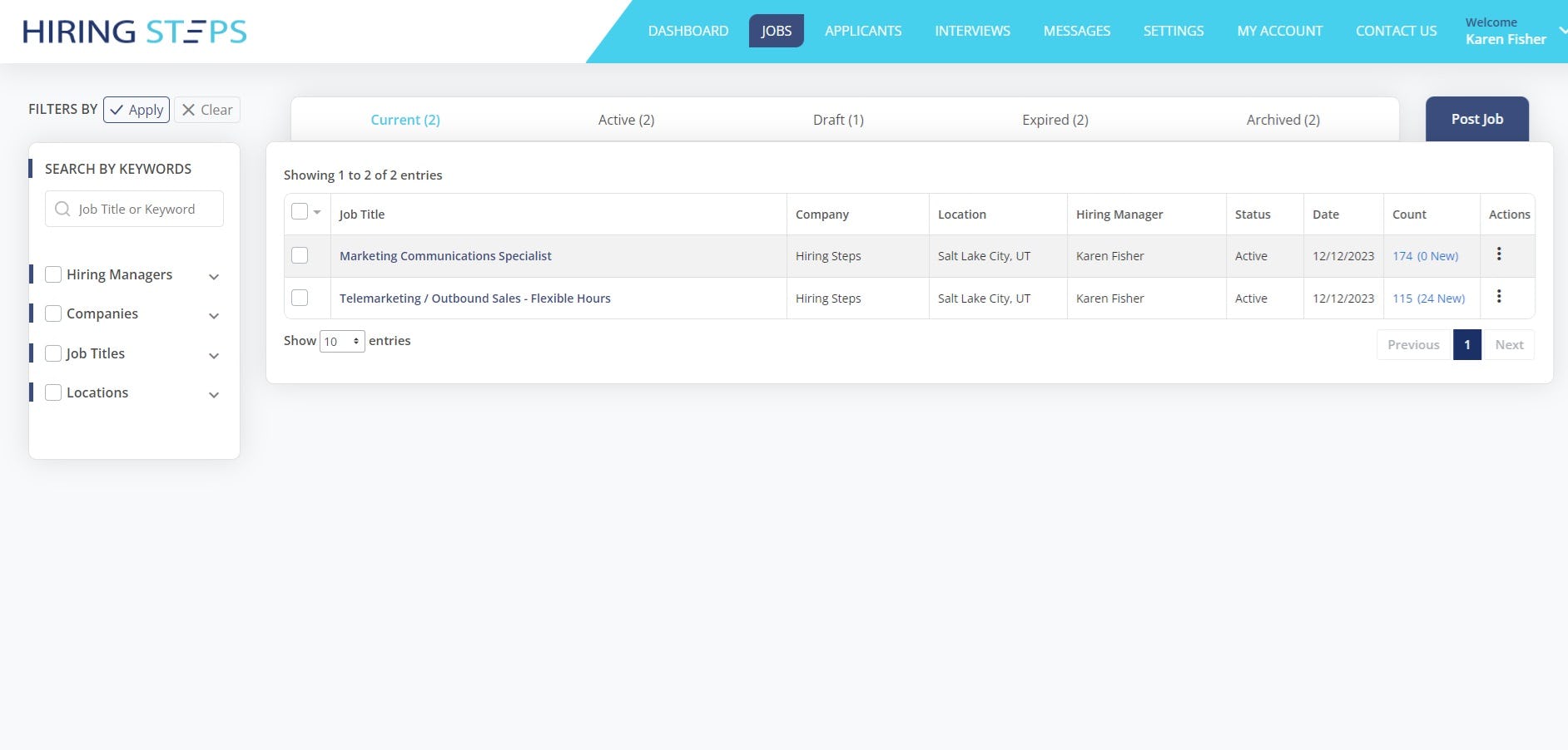 Hiring Steps Software - 2025 Reviews, Pricing & Demo