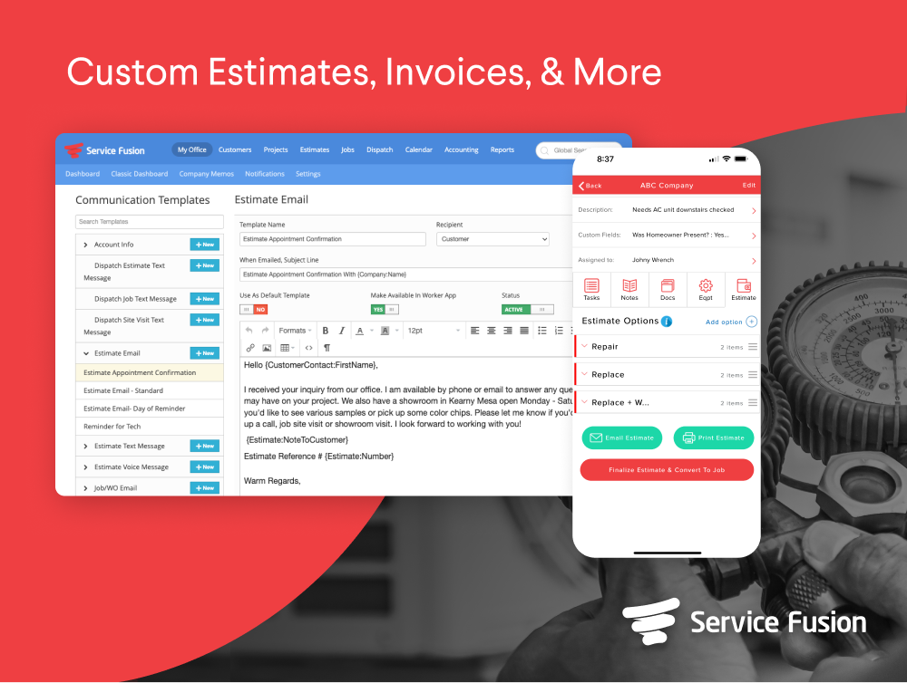 Service Fusion Pricing, Alternatives & More 2024 | Capterra