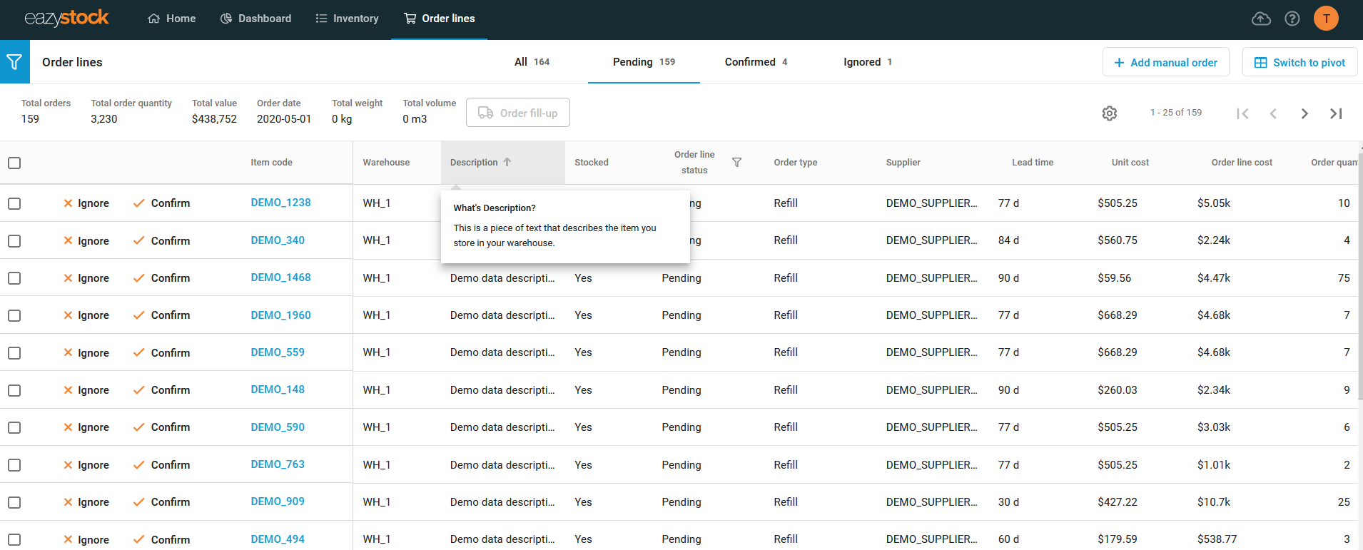 EazyStock Software - 2025 Reviews, Pricing & Demo