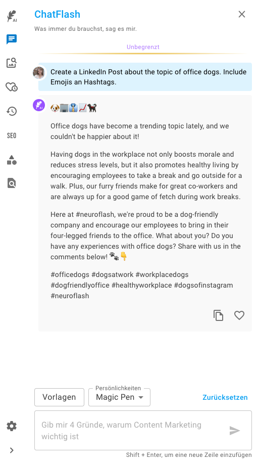 neuroflash Reviews, Cost & Features | GetApp Australia 2023