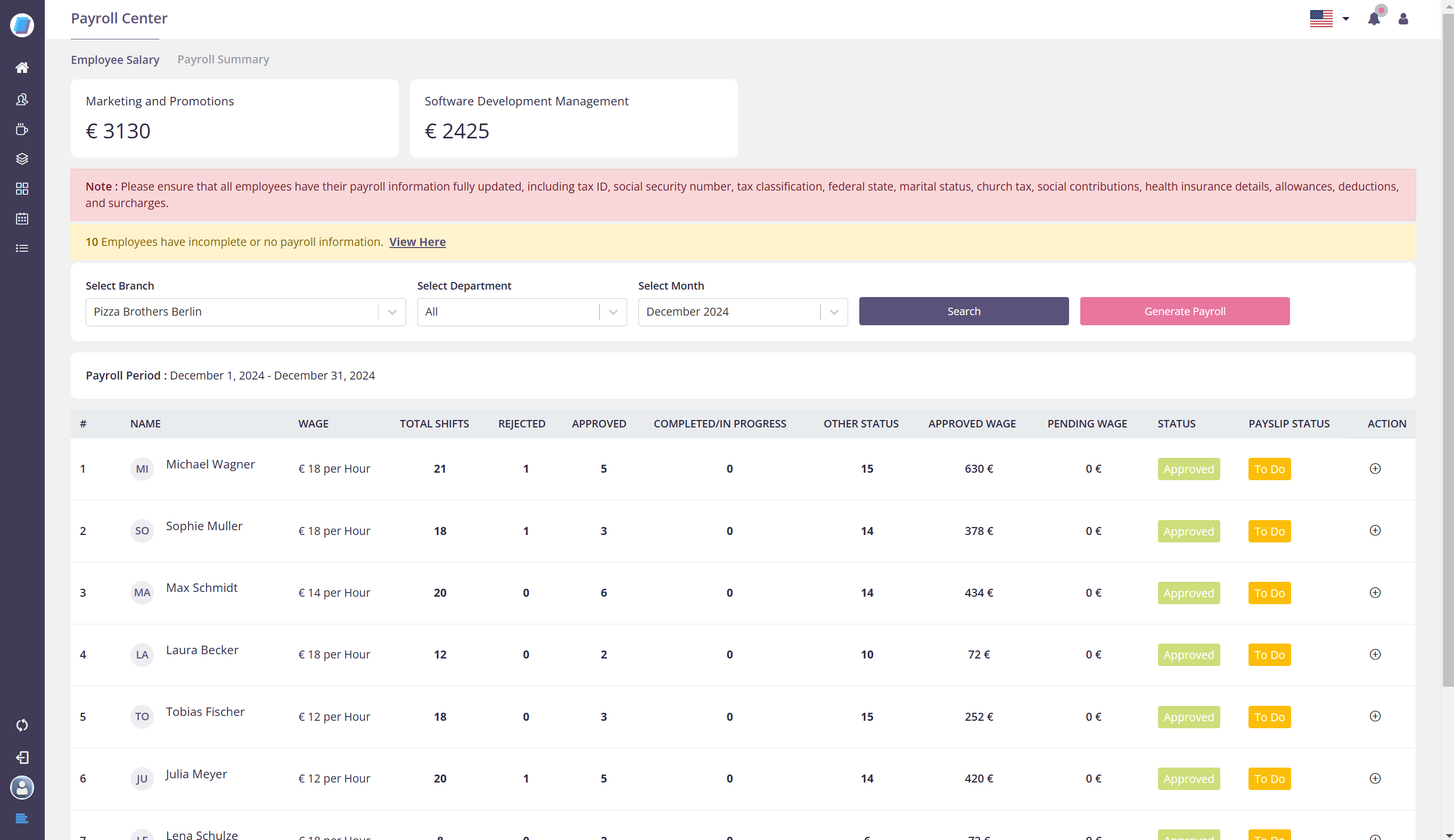 Bespoke HRMS Software - 2025 Reviews, Pricing & Demo
