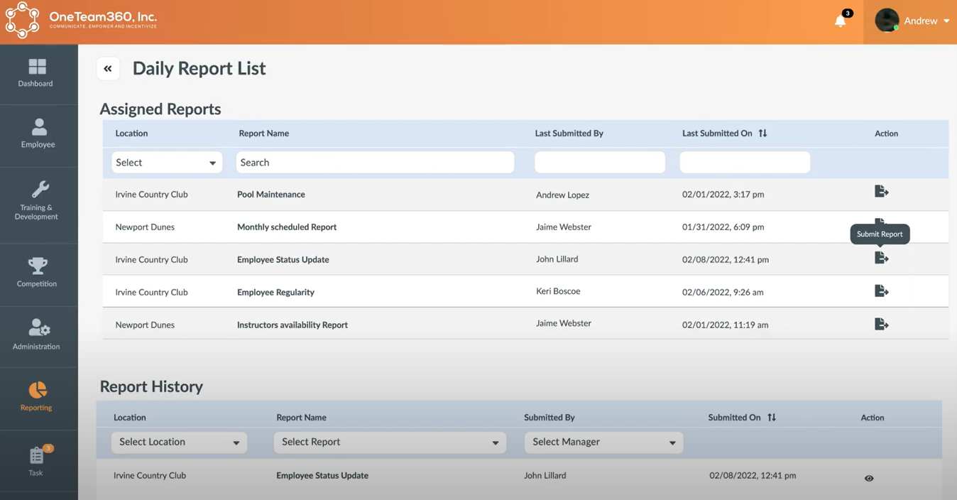 OneTeam360 | Reviews, Pricing & Demos - SoftwareAdvice NZ