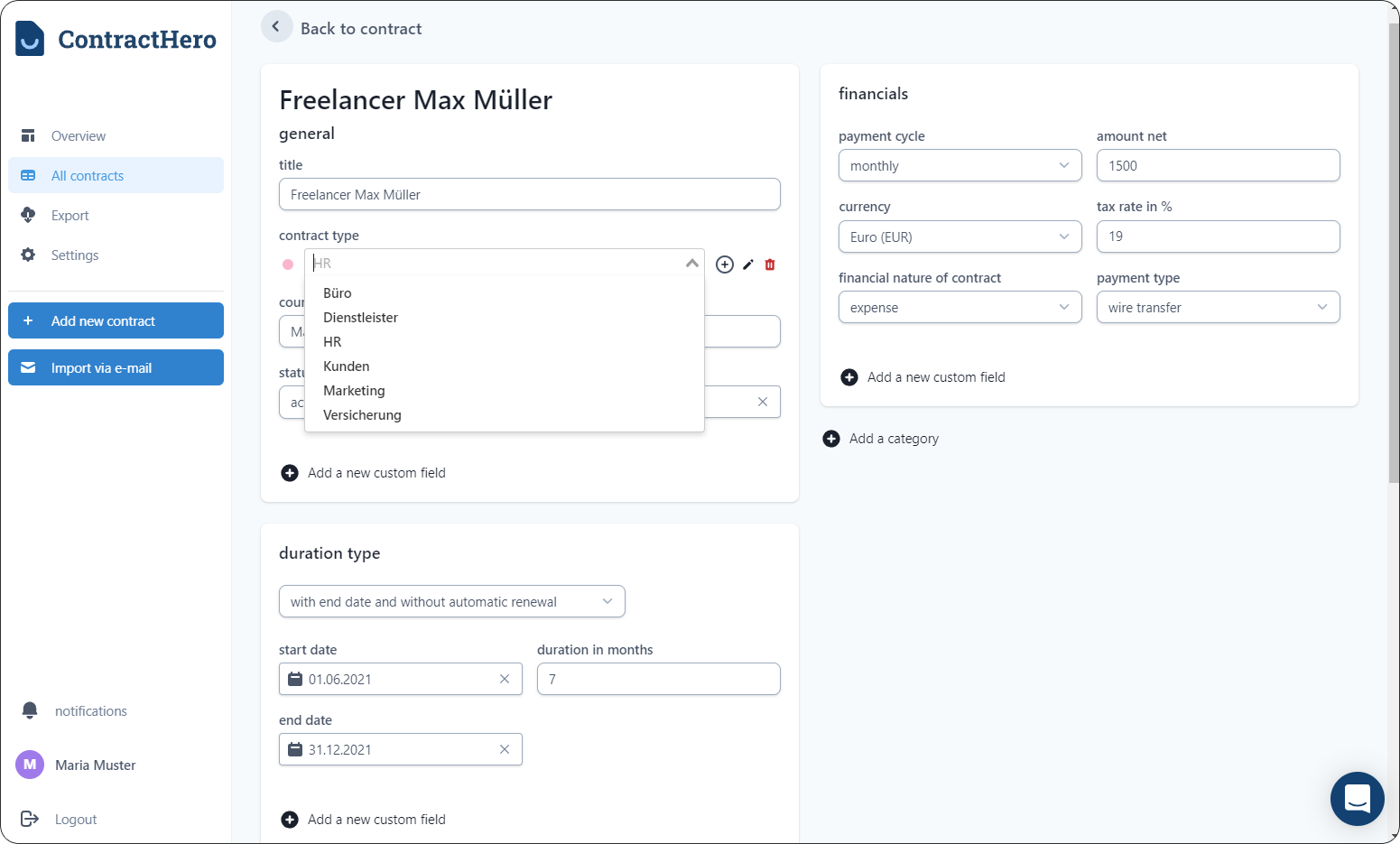 ContractHero Erfahrungen, Kosten & Bewertungen | GetApp Deutschland 2022