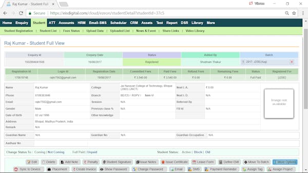 EIS (Easy Institute Software) Reviews, Demo & Pricing - 2021