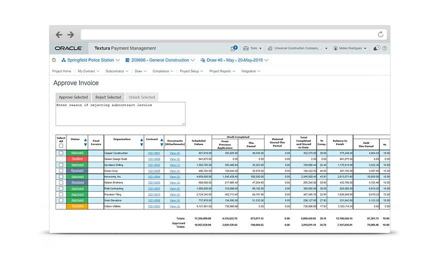 Oracle Textura Payment Management Pricing, Alternatives & More 2023 ...