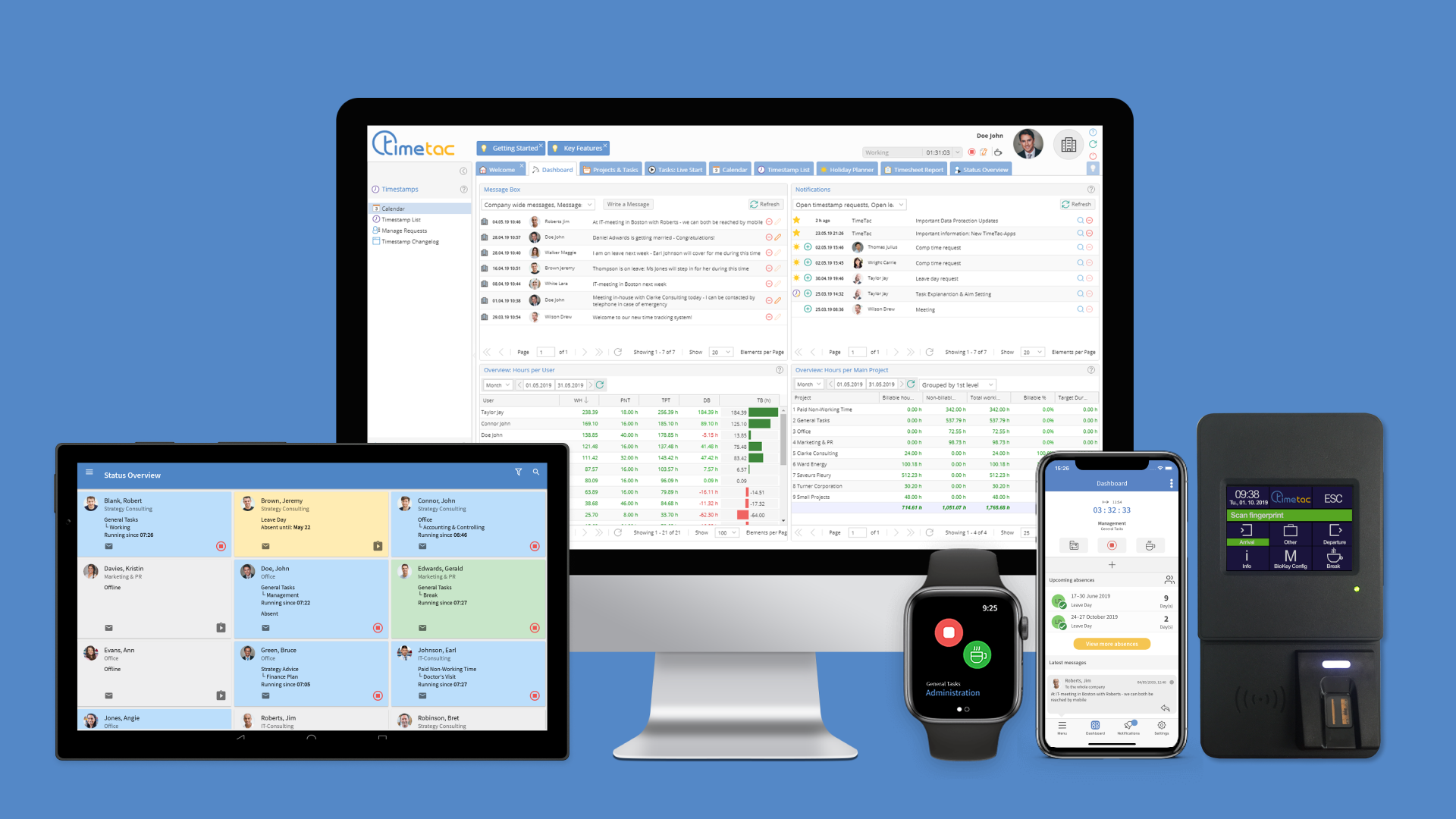 TimeTac Software - 2022 Reviews, Pricing & Demo