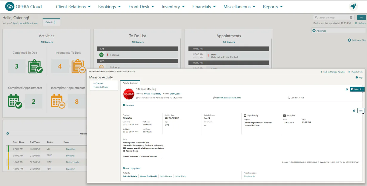 OPERA Sales and Event Management Reviews, Cost & Features | GetApp ...