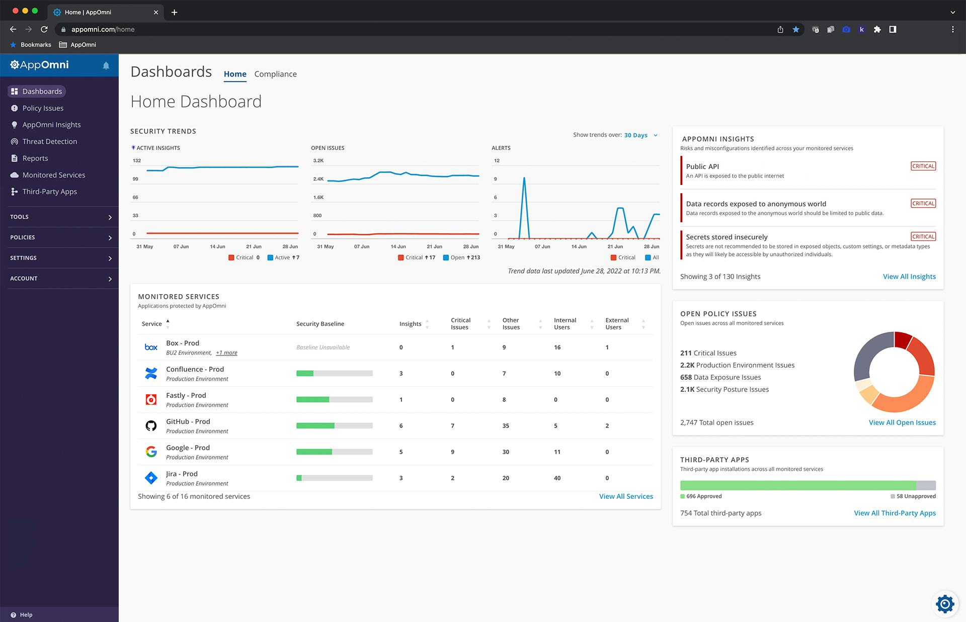 AppOmni | Reviews, Pricing & Demos - SoftwareAdvice GB